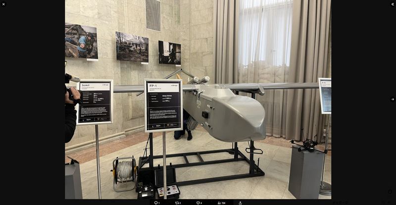 ウクライナが航続距離1600kmの新たなドローン「FP-1」を公開 すでに実戦使用 | 欧州 | Forbes JAPAN 公式サイト（フォーブス ジャパン）