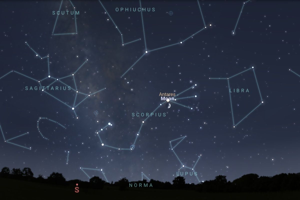 「惑星パレード」が見納め、月と火星が寄り添い、スピカやアンタレスが宵の空を飾る今週の夜空 | Forbes JAPAN 公式サイト（フォーブス ジャパン）